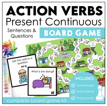Games You Need to teach Action Verbs in the classroom